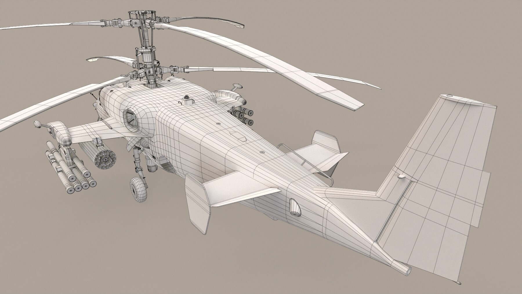 ArtStation - Kamov Ka-52K "Katran" | Game Assets