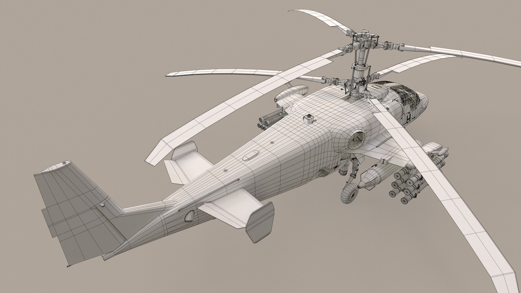 ArtStation - Kamov Ka-52K "Katran" | Game Assets