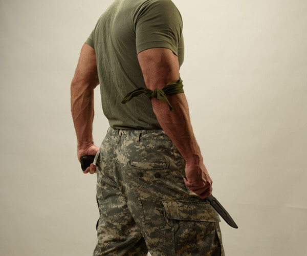 ArtStation - Handsome Military Men Reference Photos | Resources