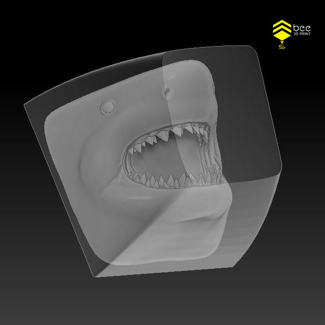 ArtStation - Shark Keycap - 3D print model | Resources