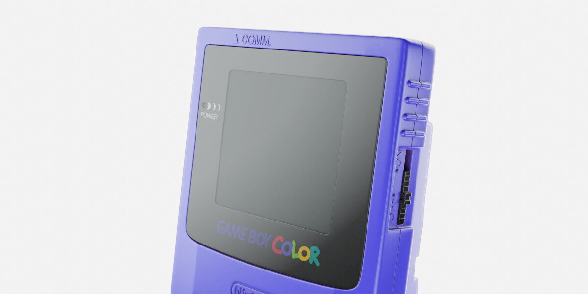 ArtStation - Game Boy Color | Resources