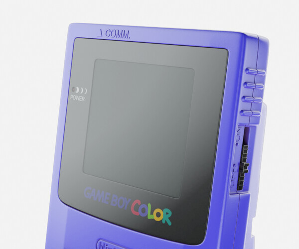 ArtStation - Game Boy Color | Resources