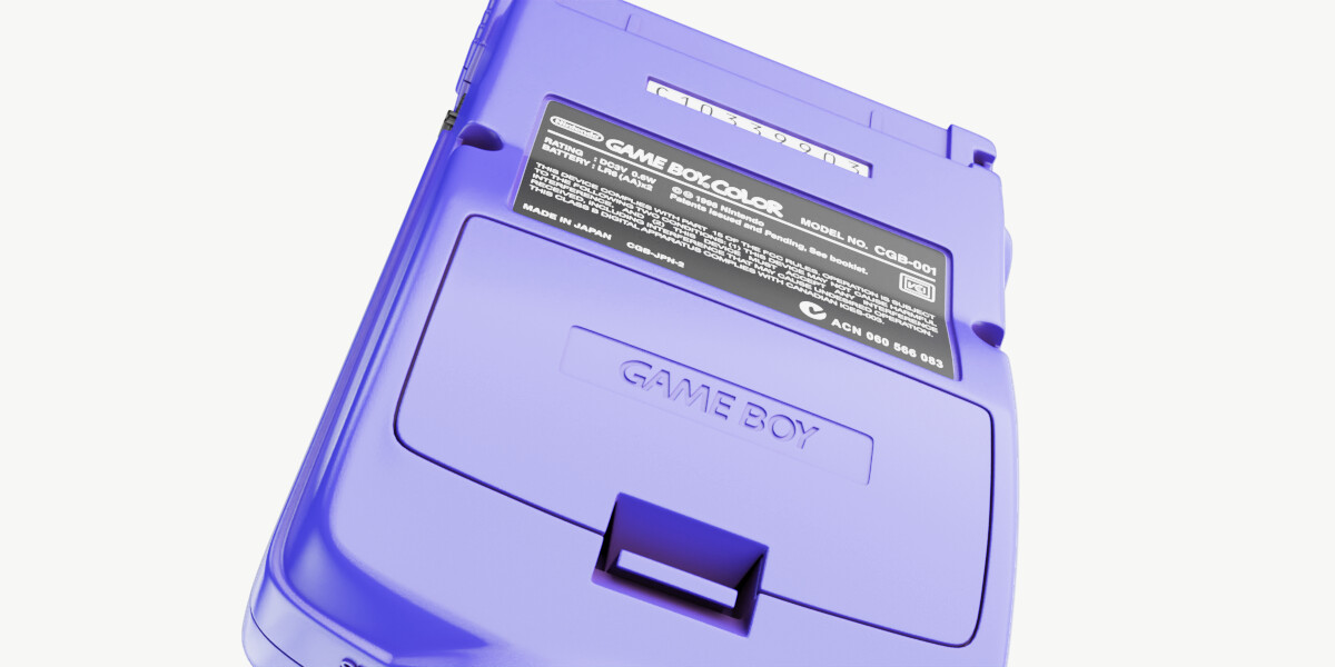 ArtStation - Game Boy Color | Resources