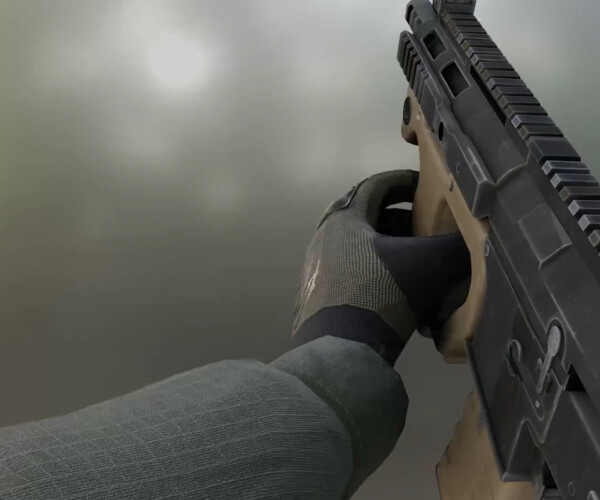 ArtStation - FPS Animated Guns 4K Vol1 | Game Assets