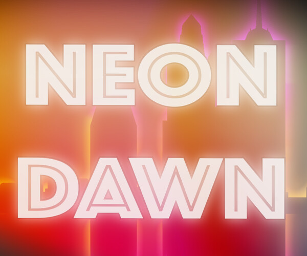 ArtStation - Neon Dawn (Retro Synth) | Game Assets