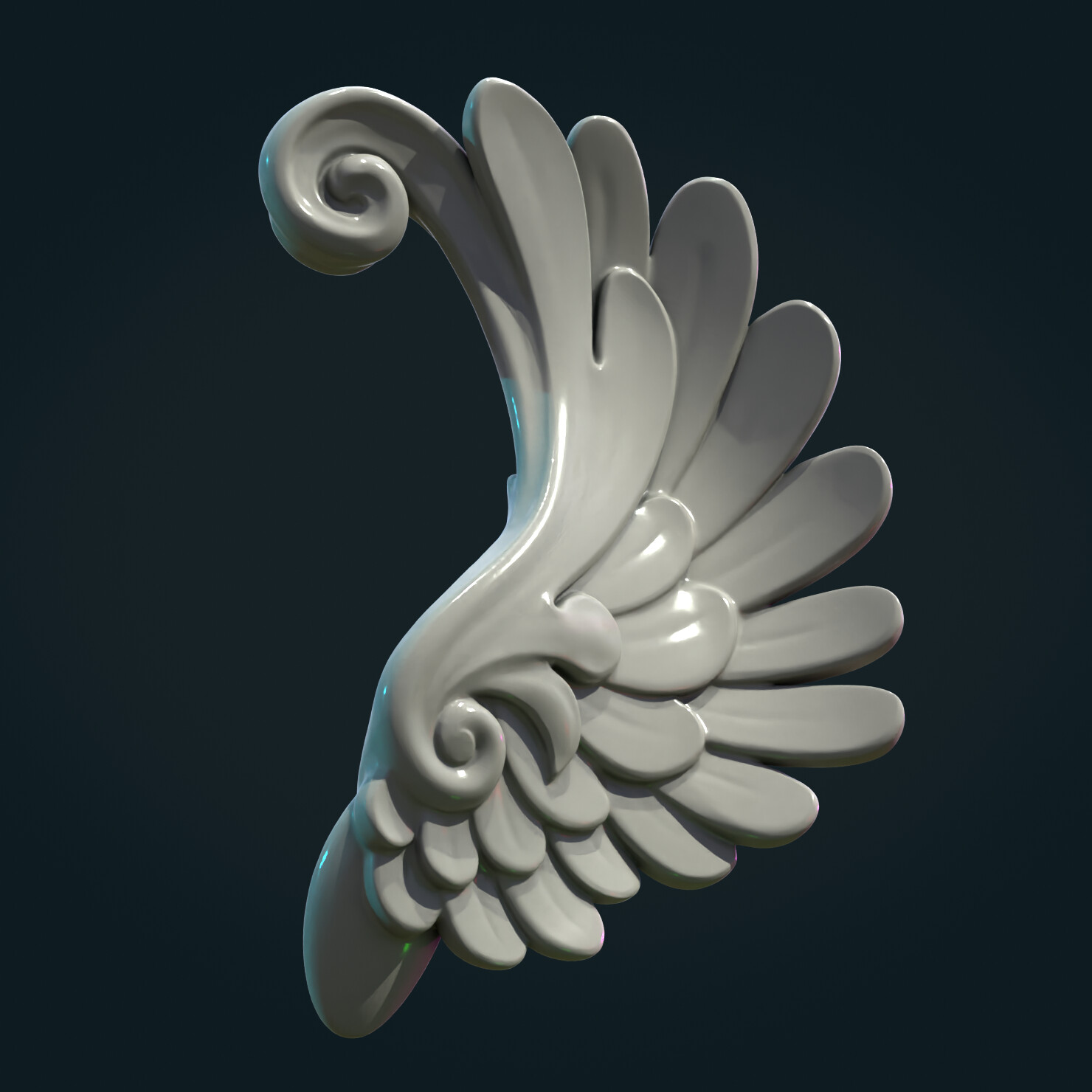ArtStation - Stylized Wing | Resources