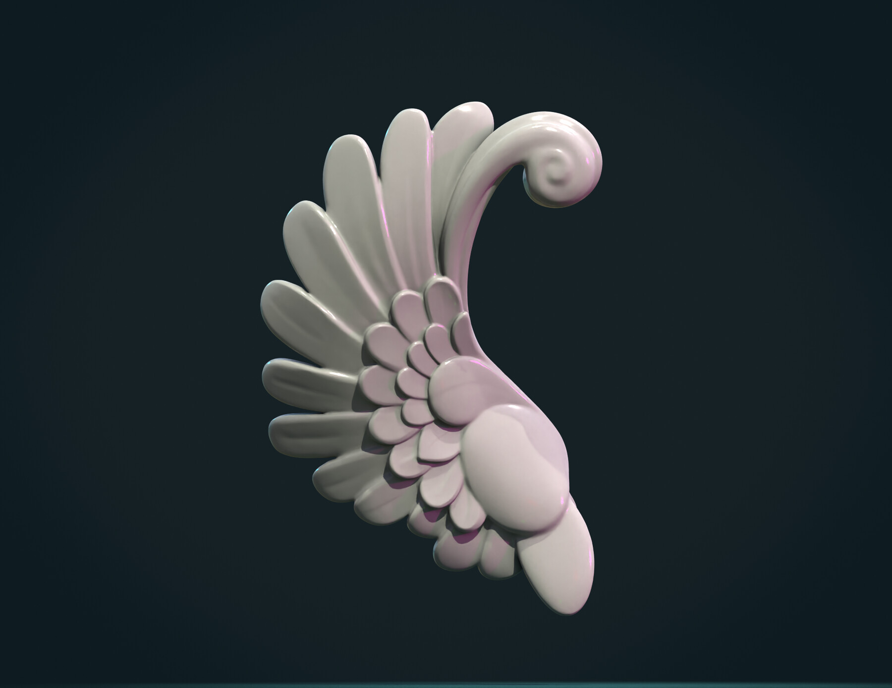 ArtStation - Stylized Wing | Resources