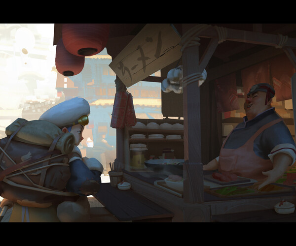 ArtStation - Lighting technique for digital painting | Tutorials