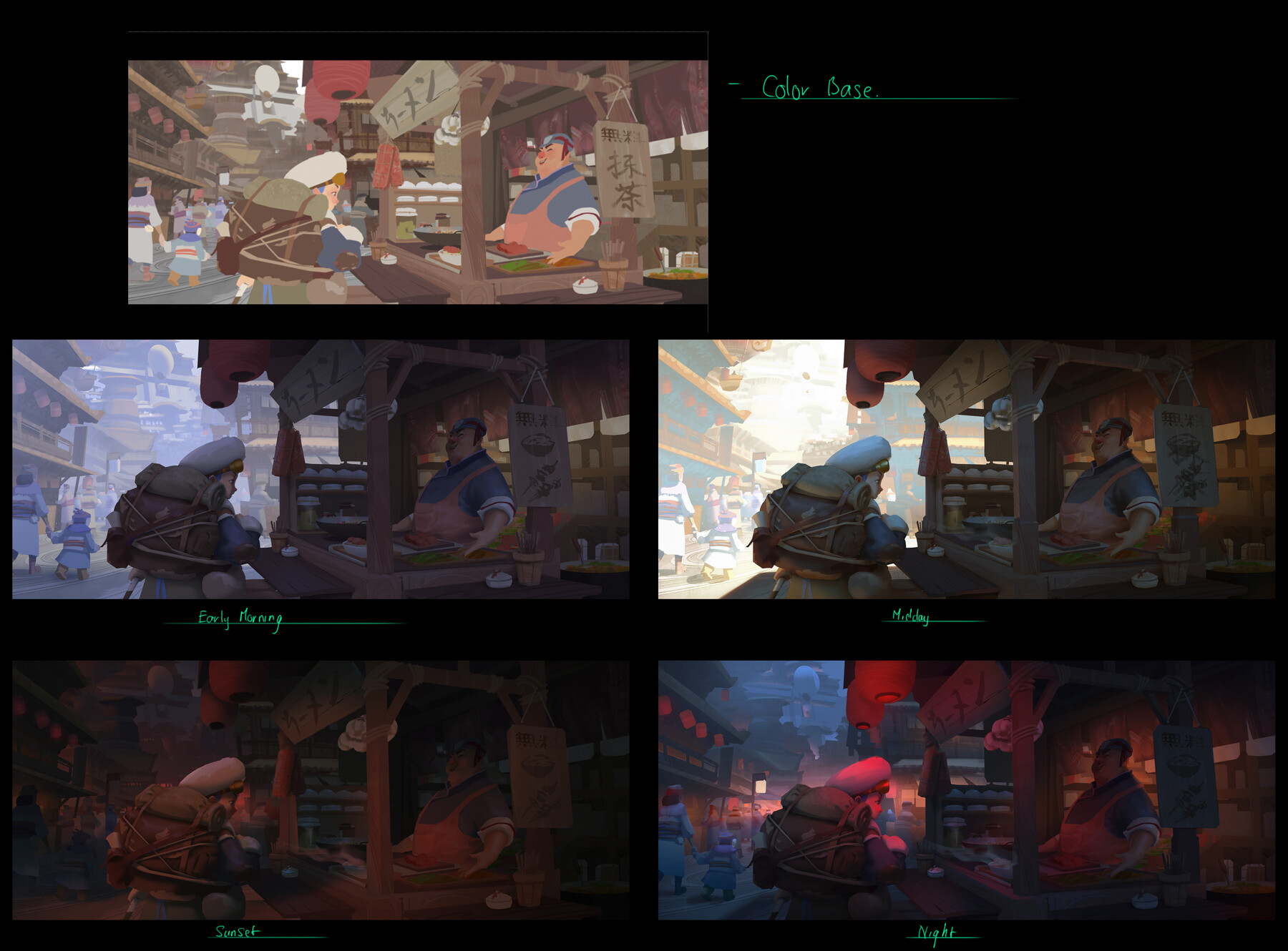ArtStation - Lighting technique for digital painting | Tutorials