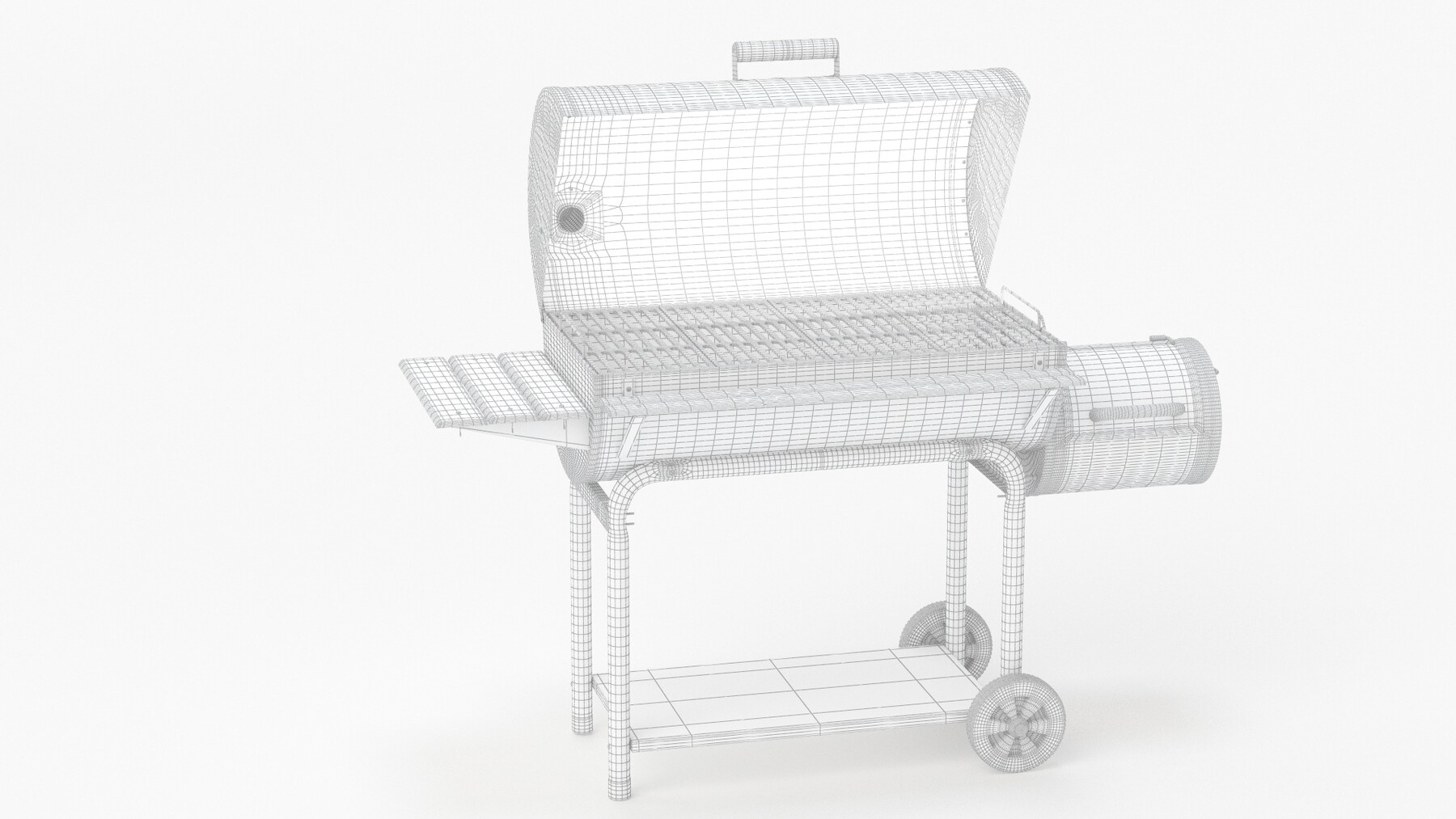 ArtStation - Char-Griller 2137 Outlaw Charcoal Grill 3D Model | Resources