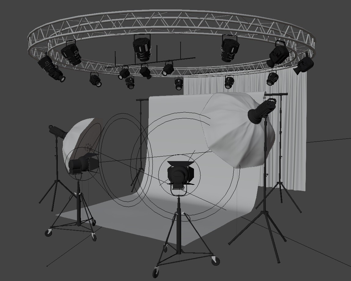 ArtStation - Photo Studio 3D Pack | Resources