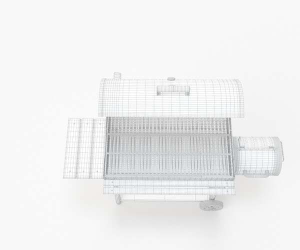 ArtStation - Char-Griller 2137 Outlaw Charcoal Grill 3D Model | Resources