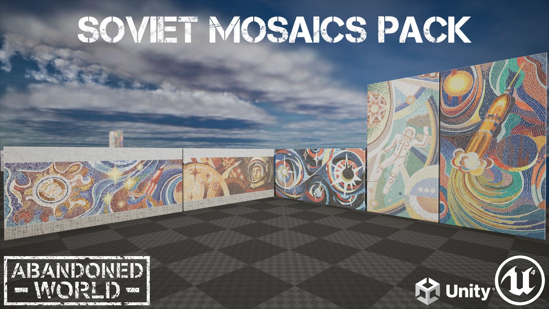 Vladimir Seleznev - Portfolio 3D Environment Artist - Soviet Mosaics ...