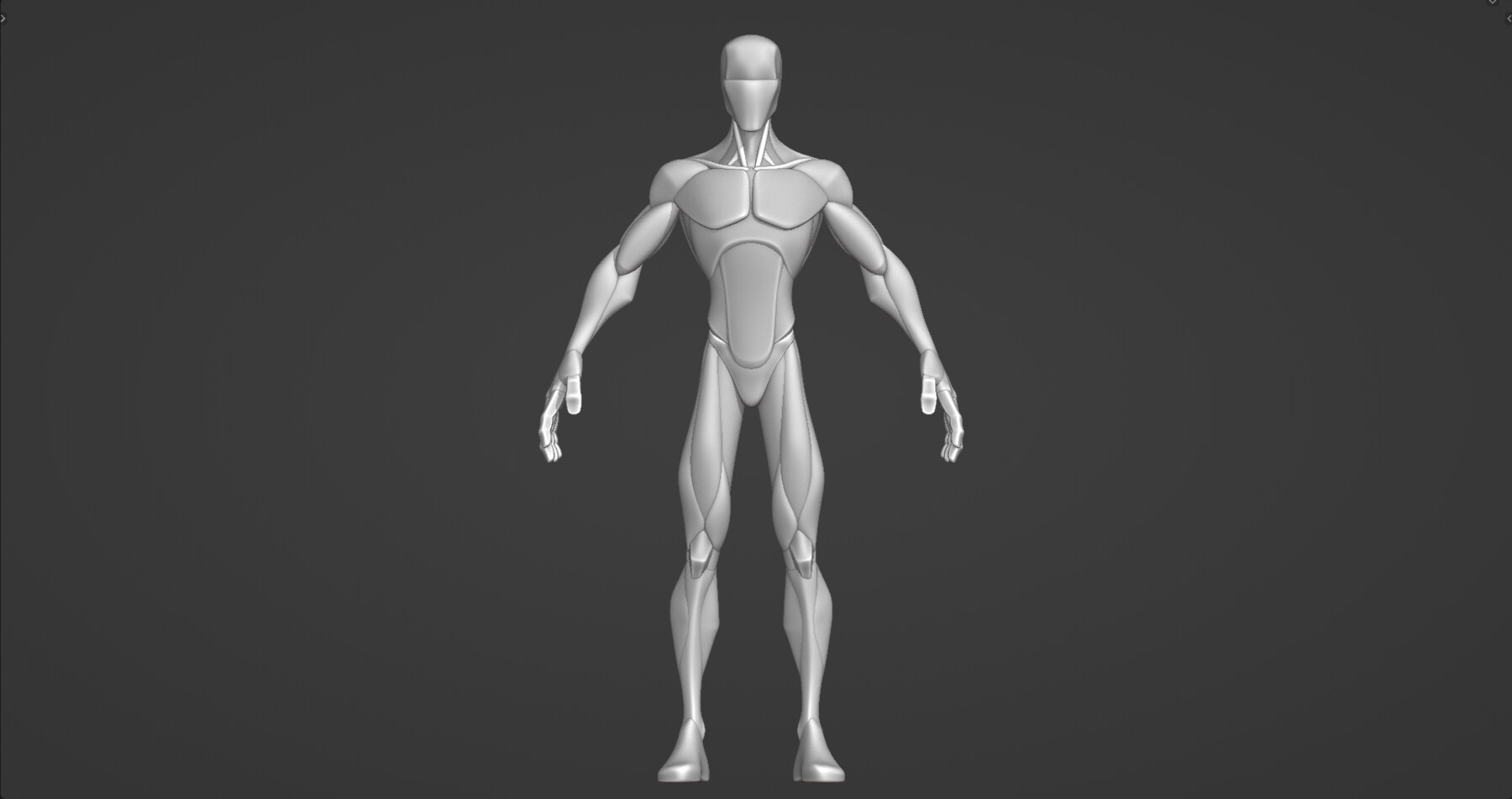 ArtStation - Stylized Male Anatomy Blockout V2 | Resources