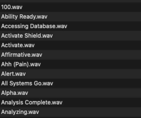 ArtStation - Robot Voices | Game Assets