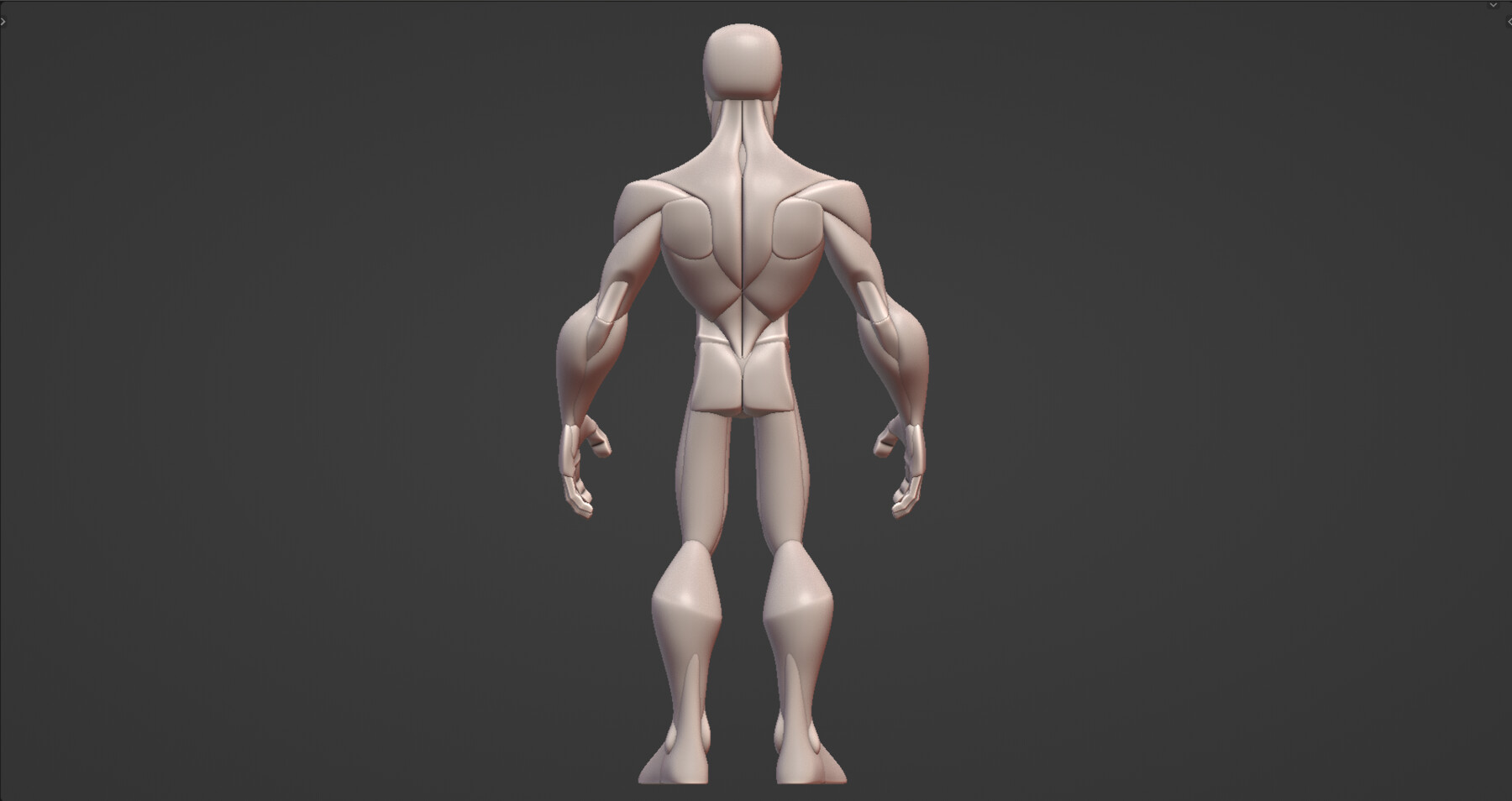 ArtStation - Infinity Style Stylized Male Anatomy Blockout | Game Assets