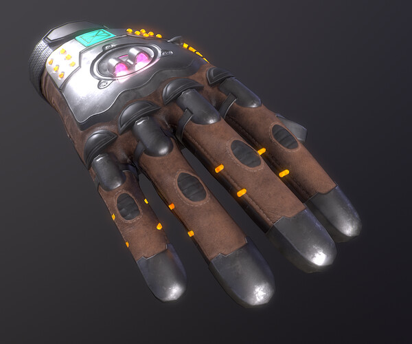 ArtStation - Sci-Fi Glove - Searcher | Game Assets