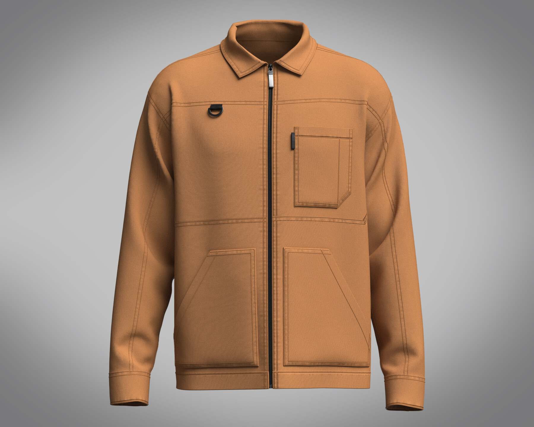 ArtStation - Pocket Jacket-Workwear | Resources