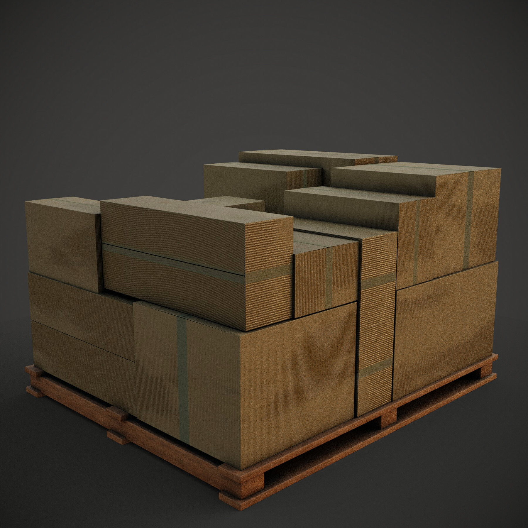 ArtStation - cardboard boxes | Game Assets