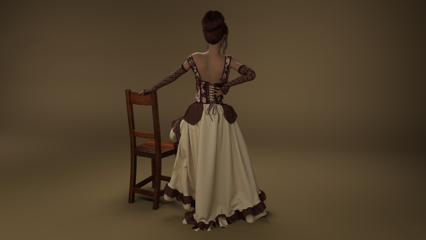 ArtStation - Old West Courtesan| .obj .fbx .zprj | Game Assets