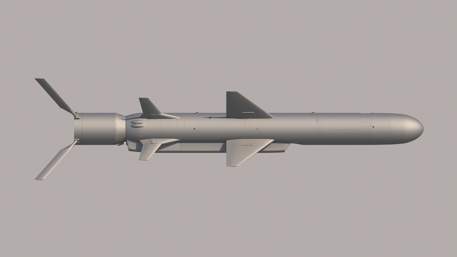ArtStation - KH-35 Anti-Ship Missile 3D model | Resources