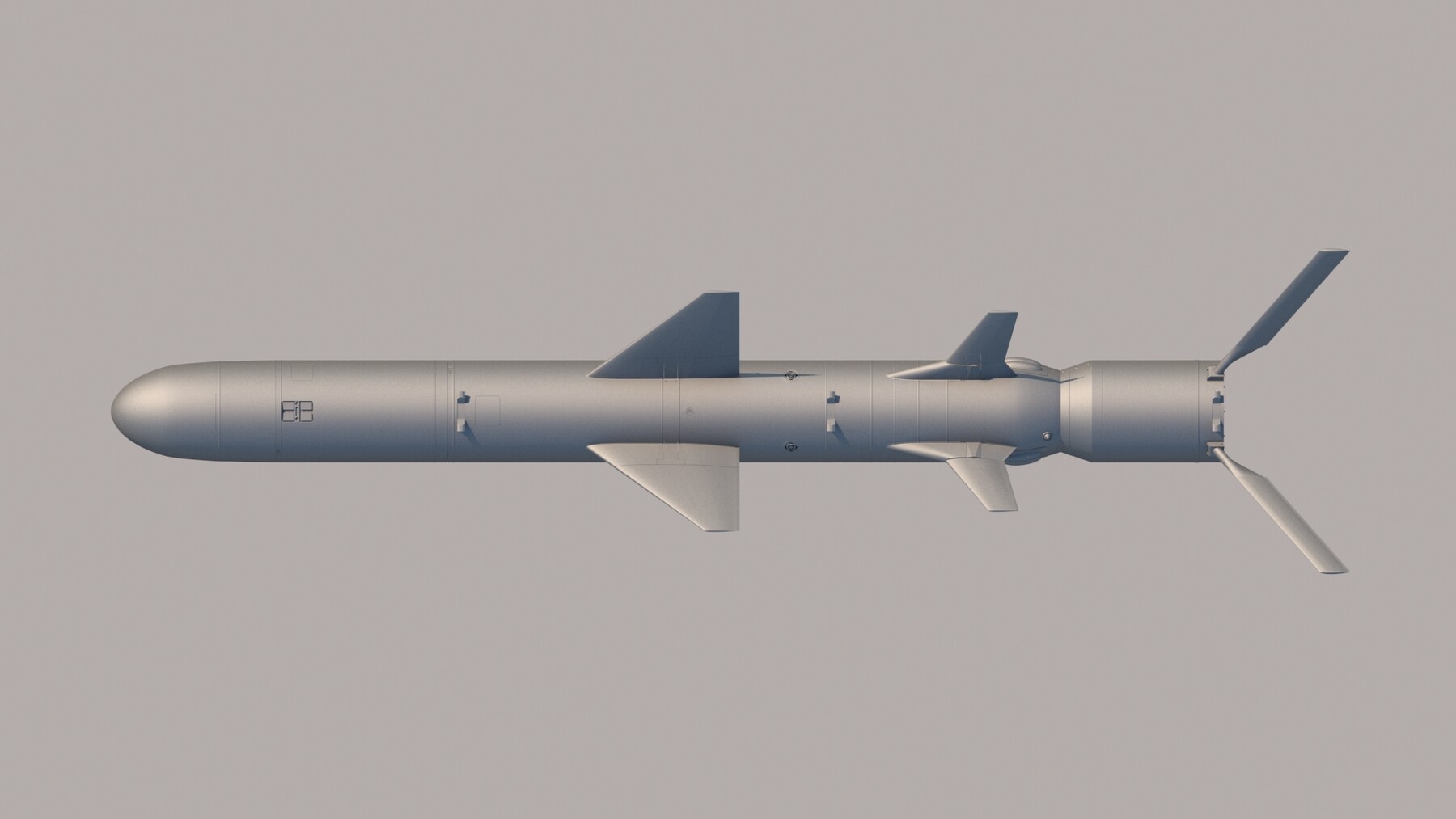 ArtStation - KH-35 Anti-Ship Missile 3D model | Resources