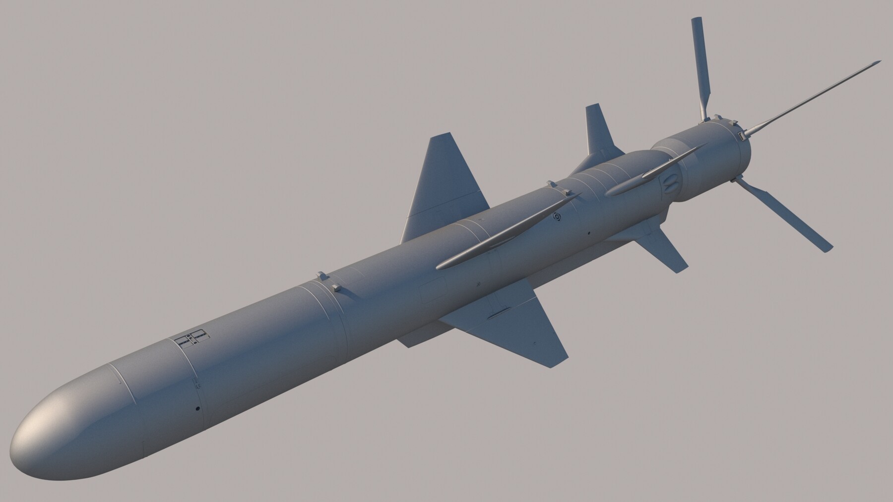 ArtStation - KH-35 Anti-Ship Missile 3D model | Resources