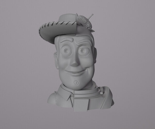 ArtStation - STL file for 3d printing - Sheriff Woody | Resources