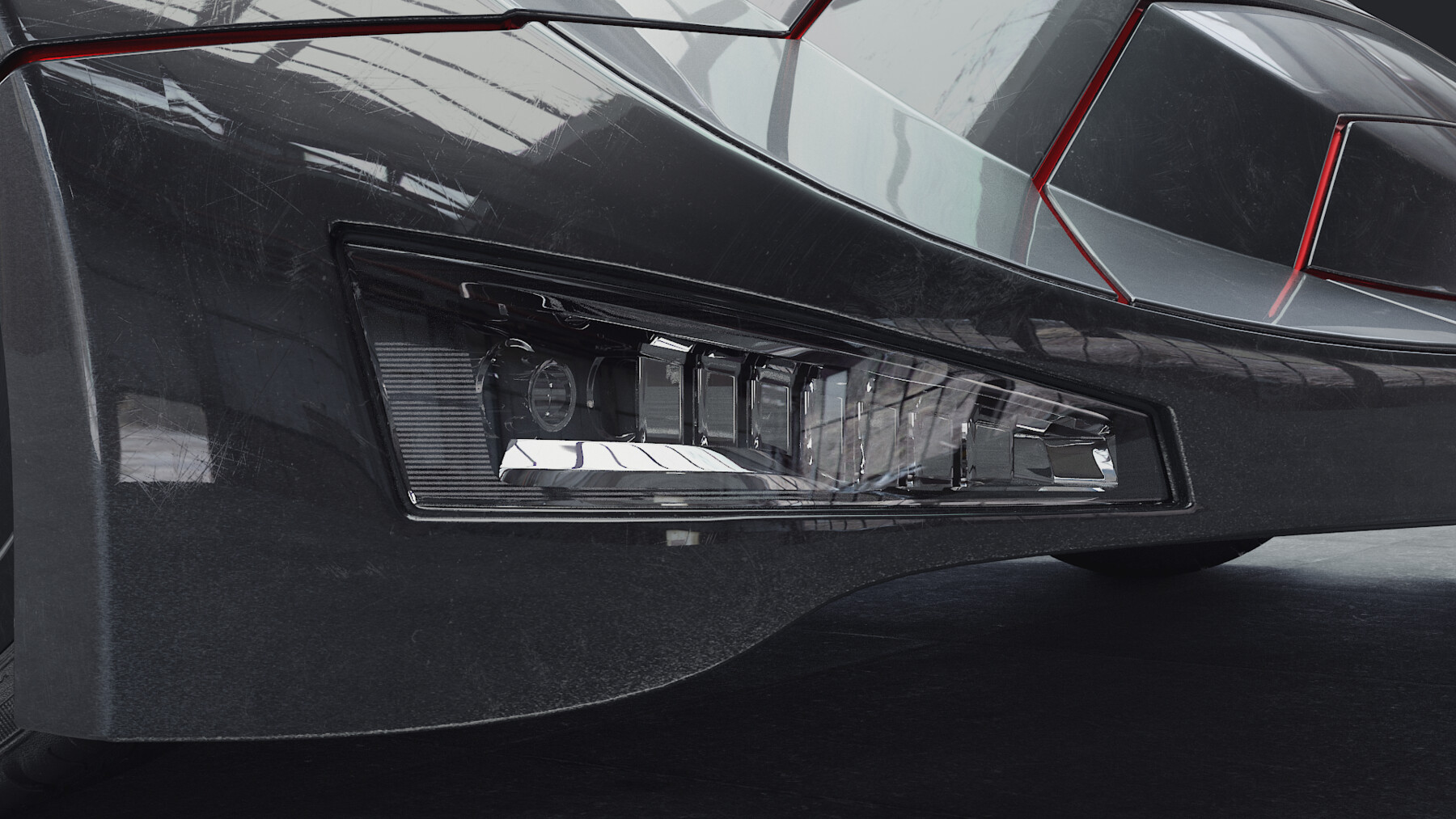 ArtStation - Blender: Create and rig realistic Batmobile from A to Z ...