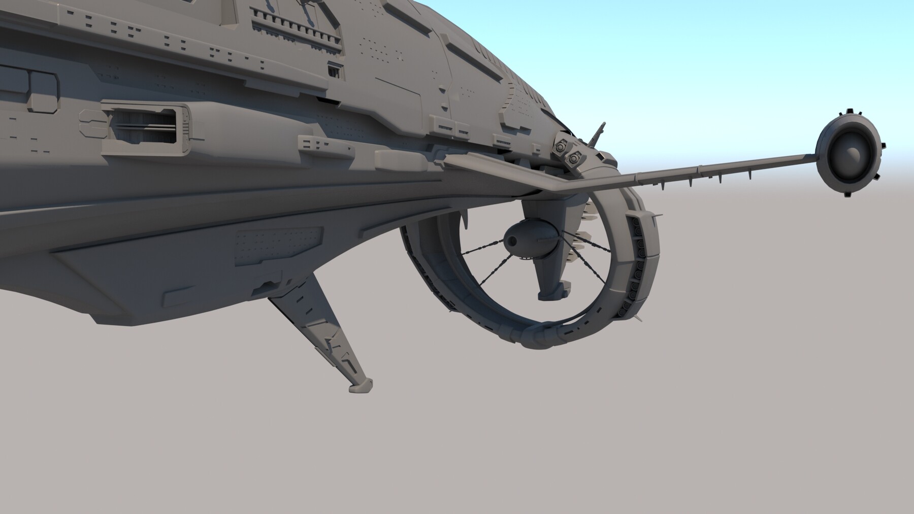 ArtStation - Sci Fi Space Liner. | Resources