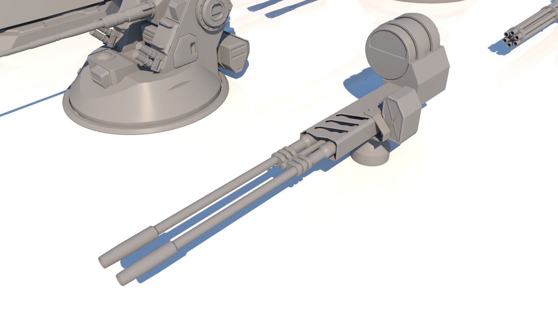 ArtStation - Sci-fi Guns Set model | Resources