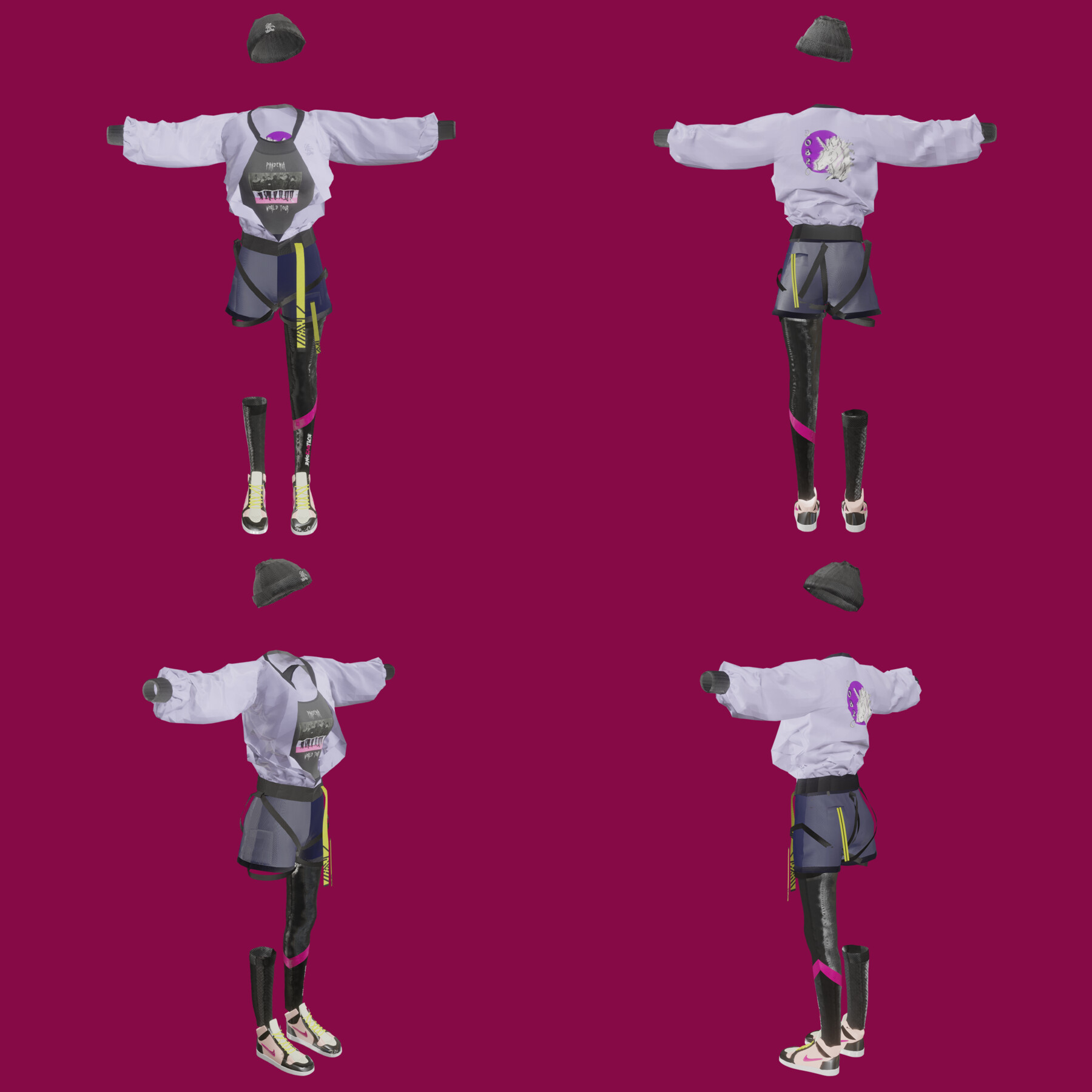 ArtStation - Pandemia merch | Game Assets