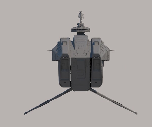 ArtStation - Sci Fi Spaceship - Patrol Cruiser | Resources