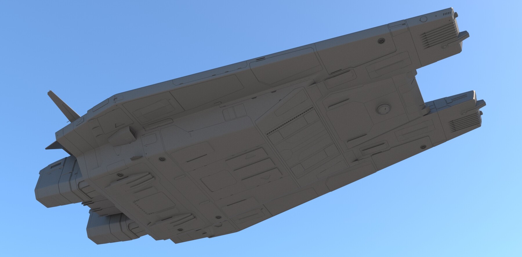 ArtStation - Sci Fi Dropship | Resources