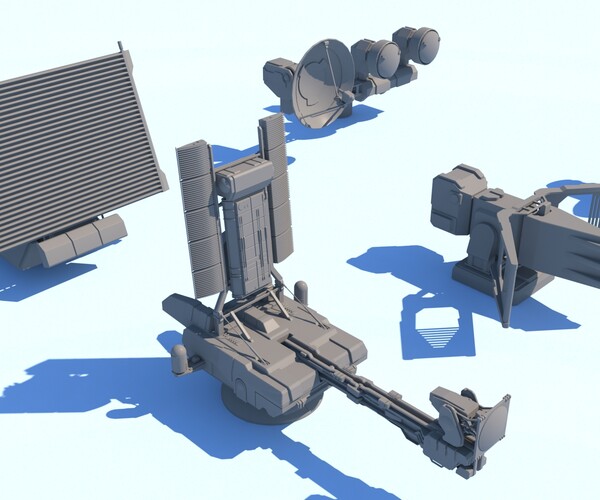 ArtStation - Radar set. | Resources