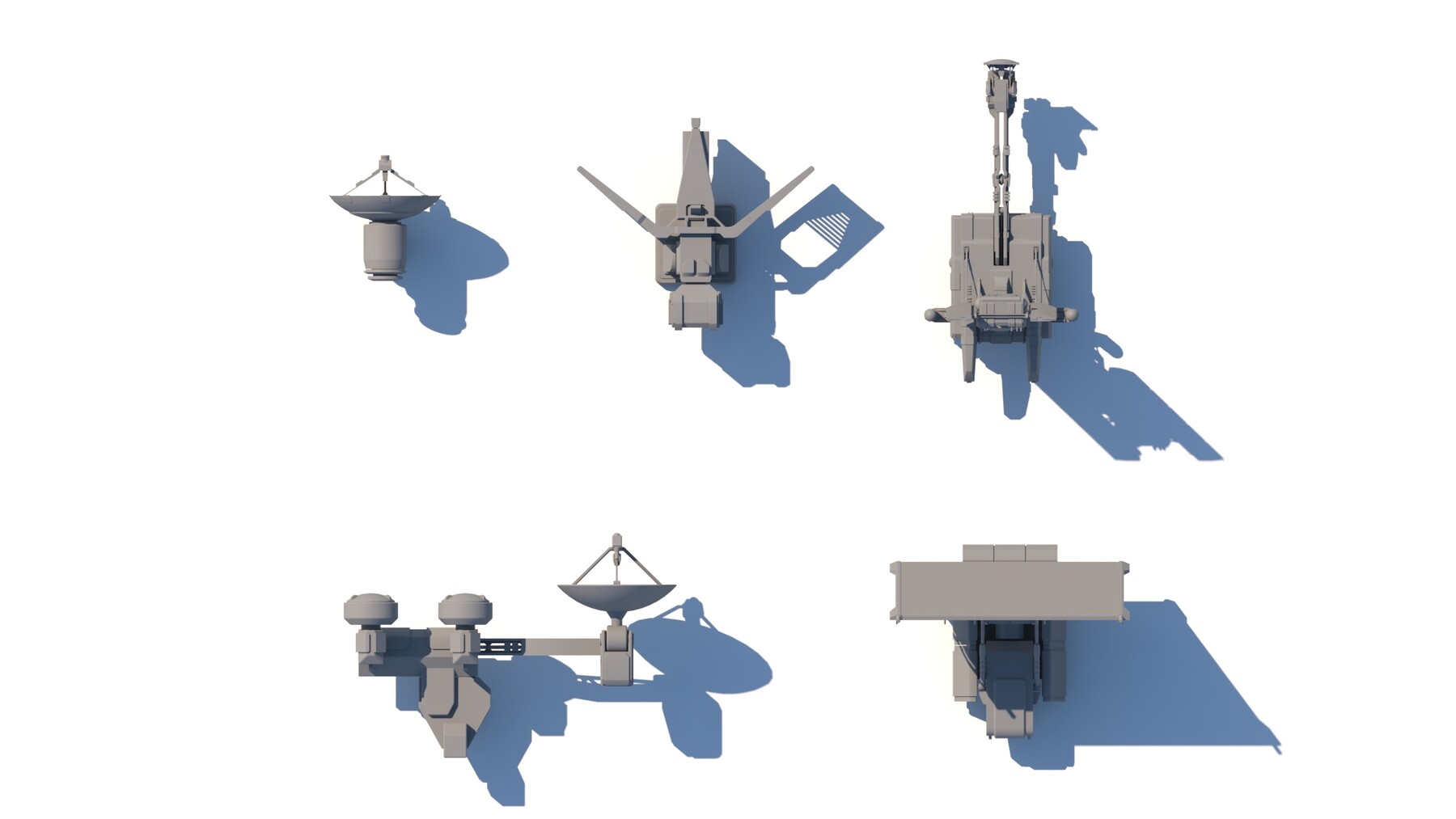 ArtStation - Radar set. | Resources