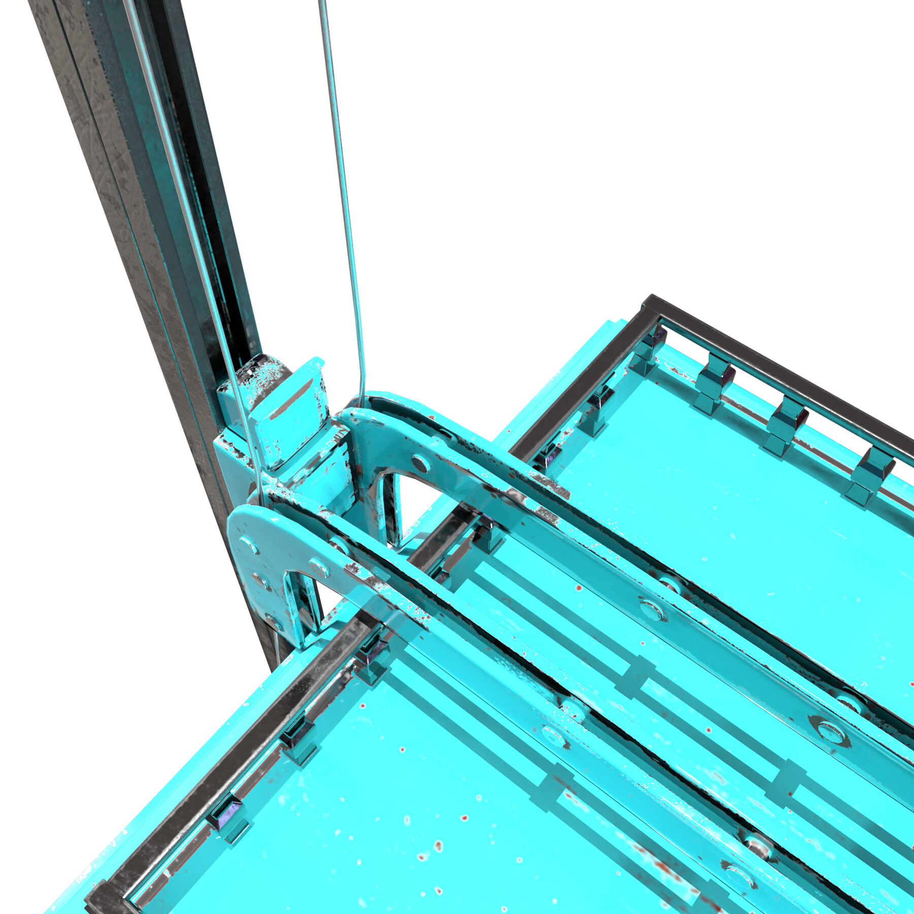 ArtStation - Old Elevator | Game Assets