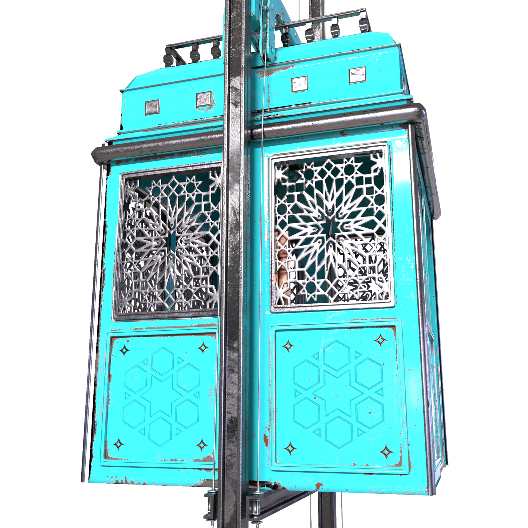 ArtStation - Old Elevator | Game Assets