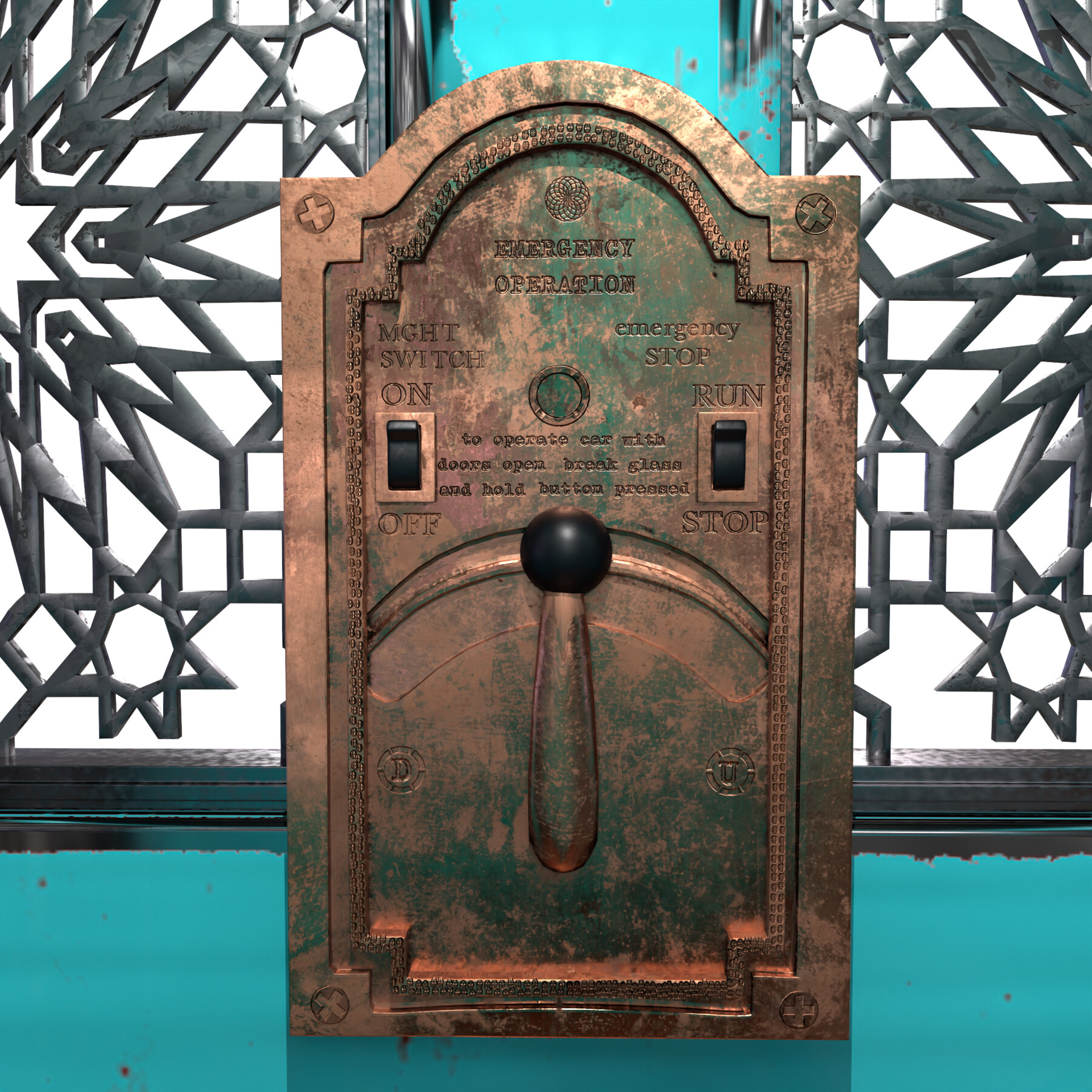 ArtStation - Old Elevator | Game Assets