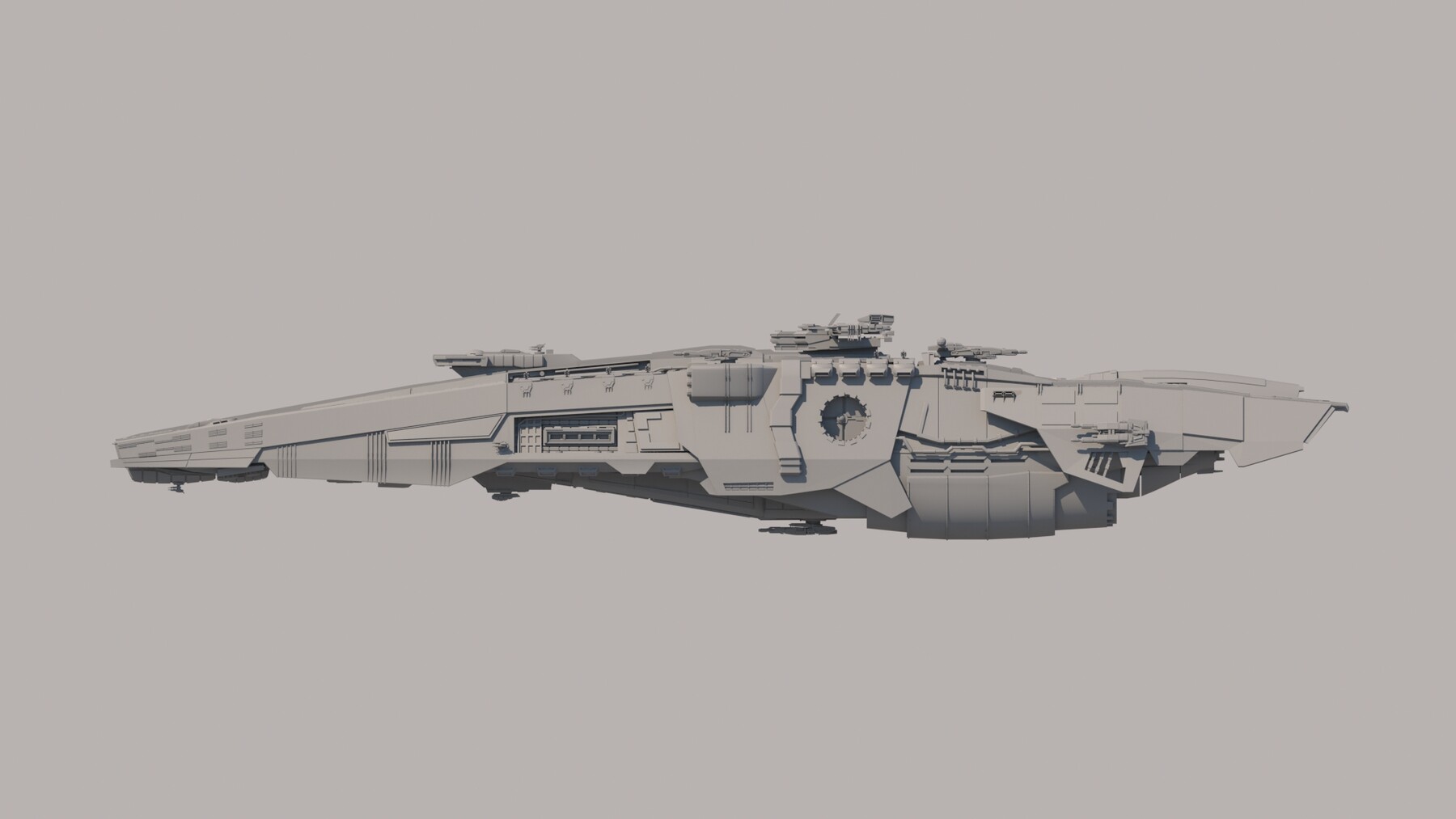 ArtStation - Space Battle Cruiser. | Resources
