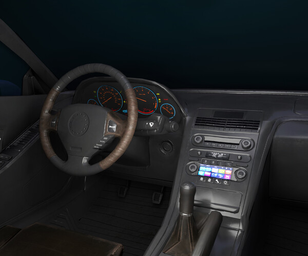 ArtStation - Racing sport car | Game Assets