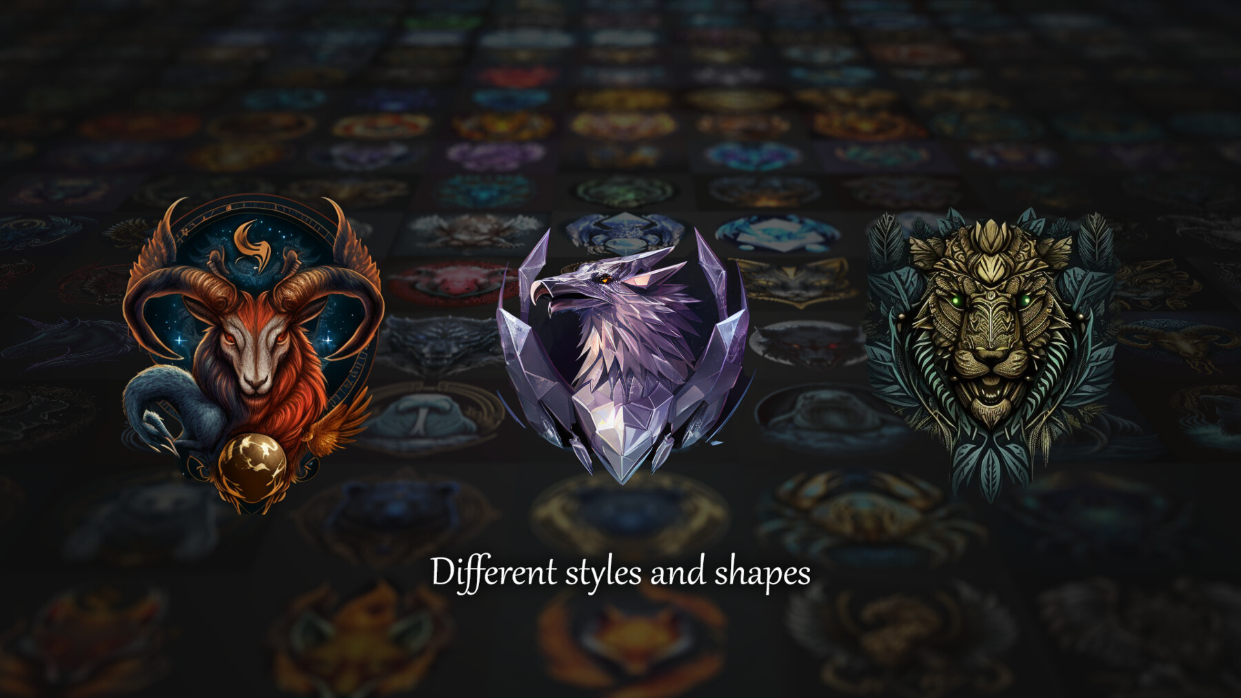 ArtStation - Fantasy Emblems Volume 2 | Game Assets