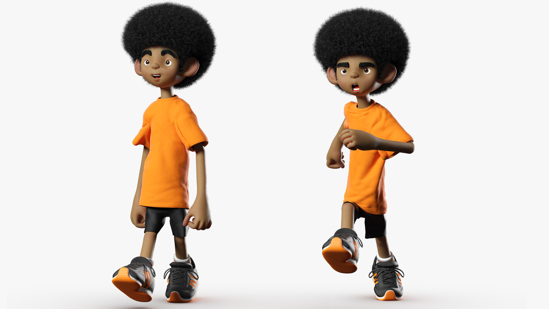 ArtStation - Afro Kid | Game Assets
