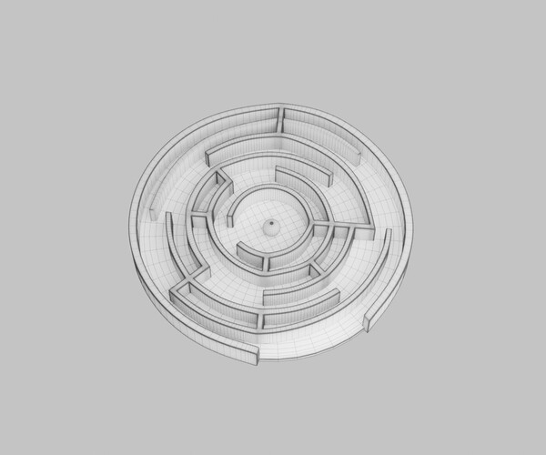 ArtStation - MAZE 3D Model | Resources
