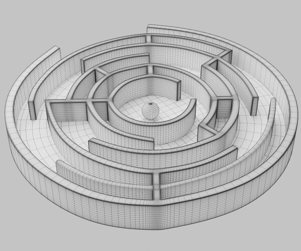 ArtStation - MAZE 3D Model | Resources