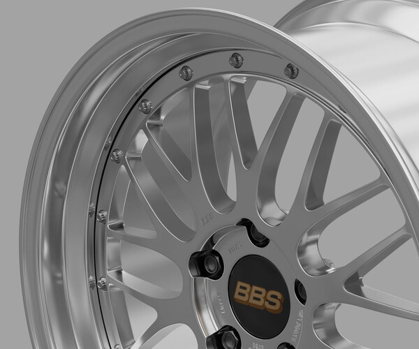 ArtStation - BBS LM Rim/Wheel 3D Model | Resources