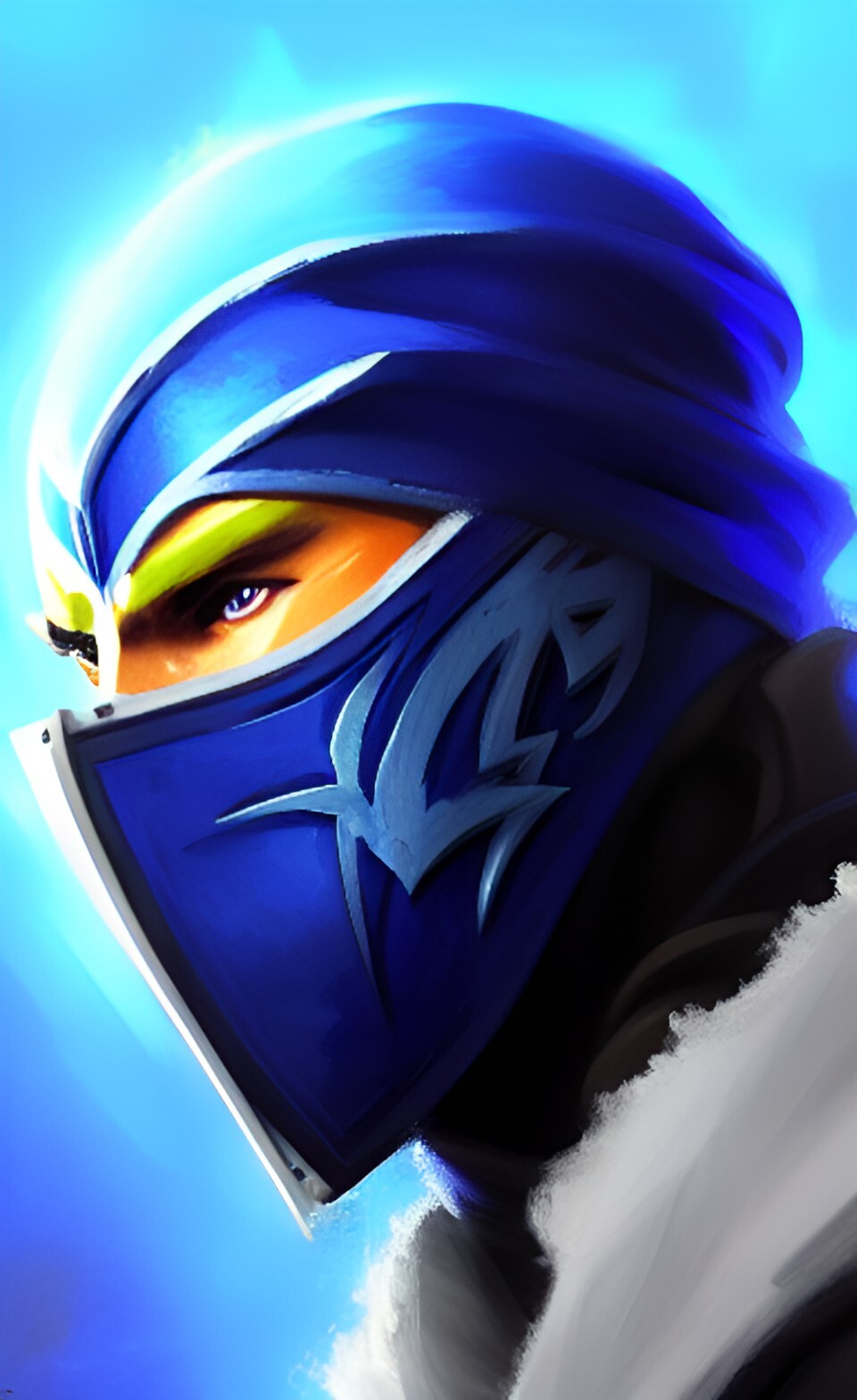 ArtStation - 735 sub Zero Ninja Mask 4000 jpg pack wombo art | Artworks