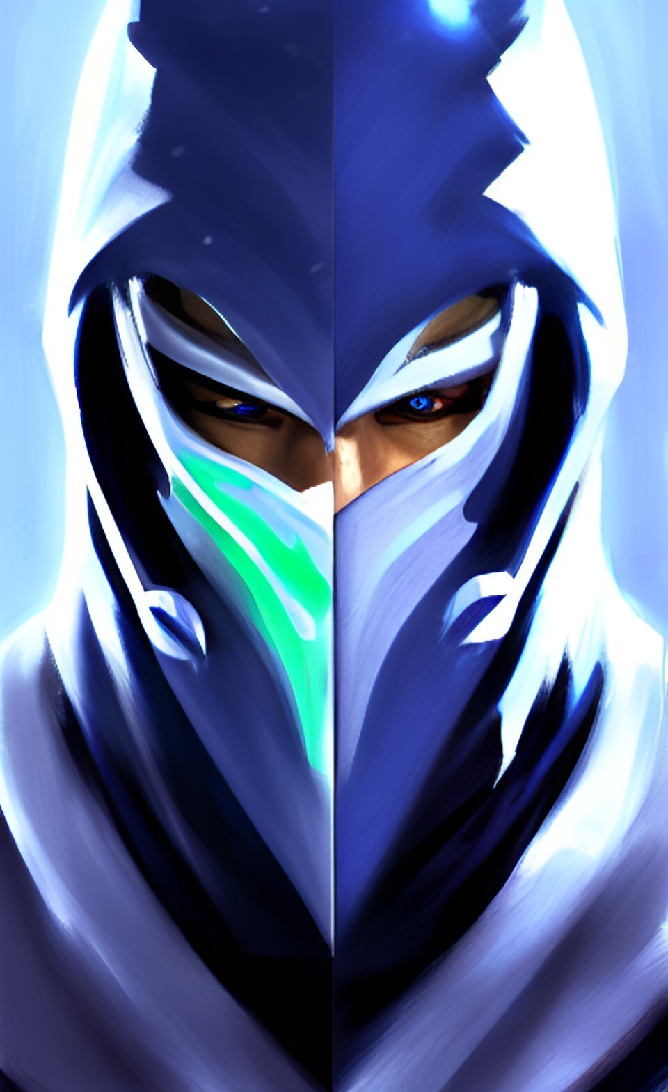 ArtStation - 735 sub Zero Ninja Mask 4000 jpg pack wombo art | Artworks