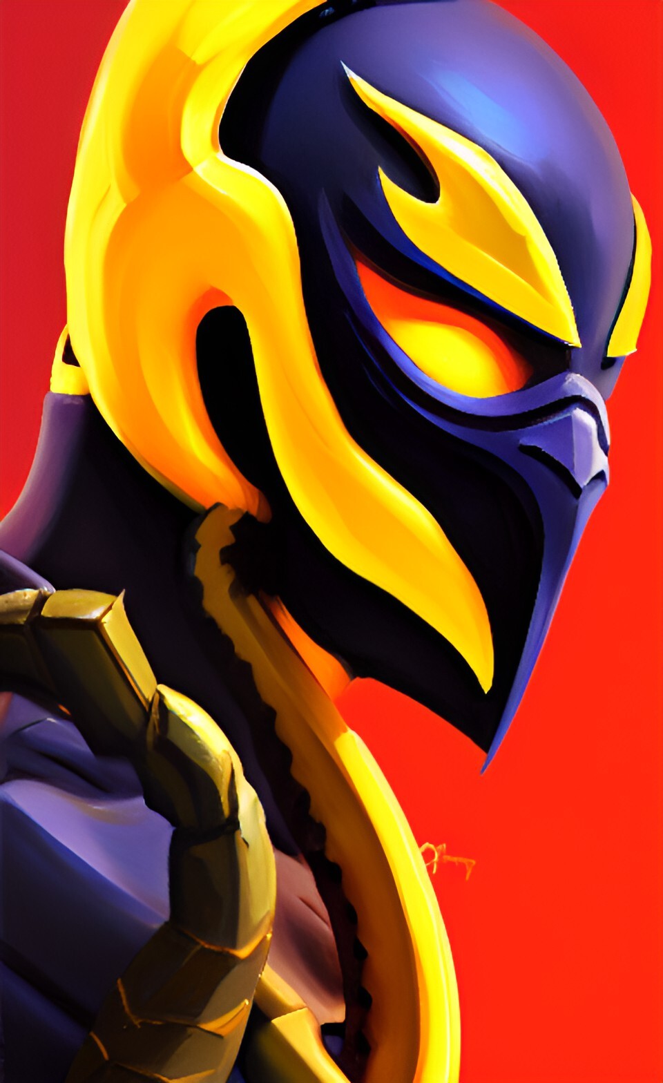 ArtStation - 735 sub Zero Ninja Mask 4000 jpg pack wombo art | Artworks