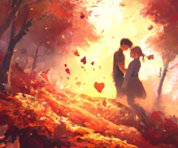 ArtStation - Falling in Love | Artworks